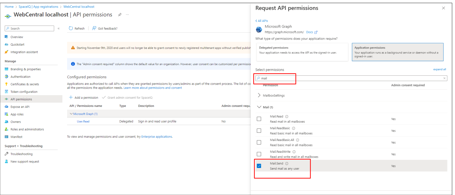 Set Up OAuth2 Authentication for Archibus Extension for Microsoft Exchange