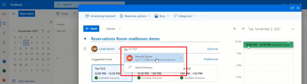 Exchange: Monitoring Room Mailboxes