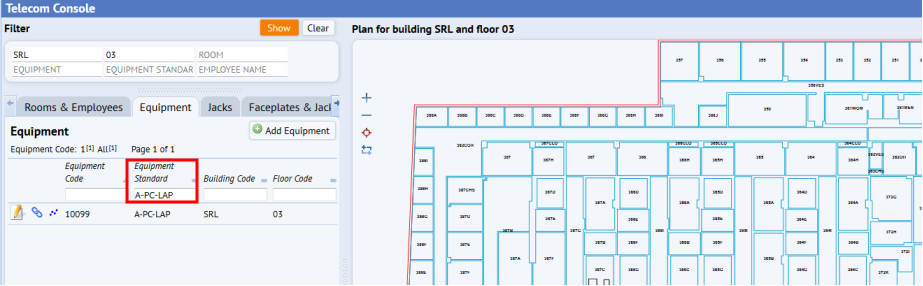 Using the Telecom Console's Filter