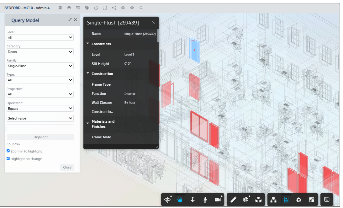 Search by Revit Properties (Query Model)