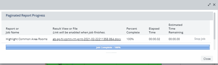 Outputting Views to Word (Paginated Reports)