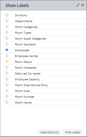 Include Labels on the Floor Plan
