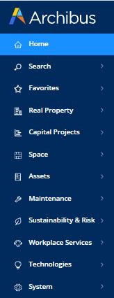 Sidebar Navigation Panel