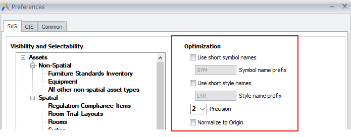 Controlling How Enterprise Graphics are Published (Preferences form)