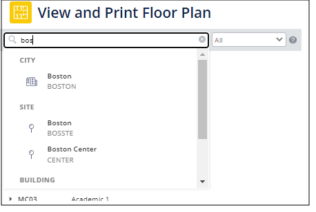 View and Print Floor Plan