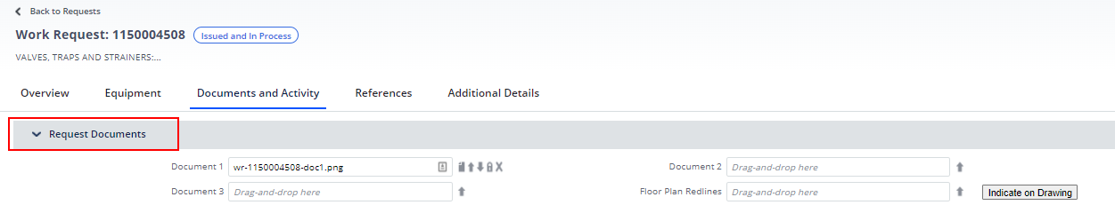 Review the Maintenance Activity Log and Add Comments and Documents