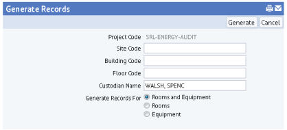 Generating Assessment Records