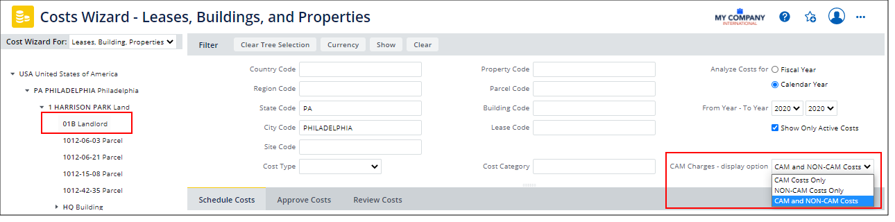 Cost Wizard Overview