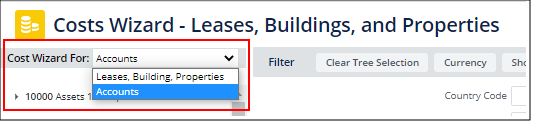 Cost Wizard Overview