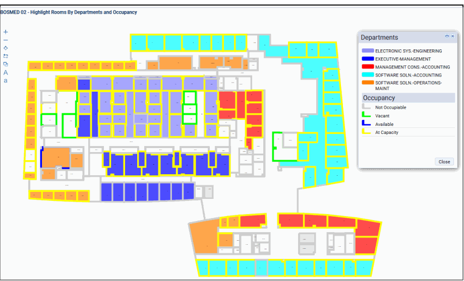 Highlight Rooms in your Floor Plan by Two Properties